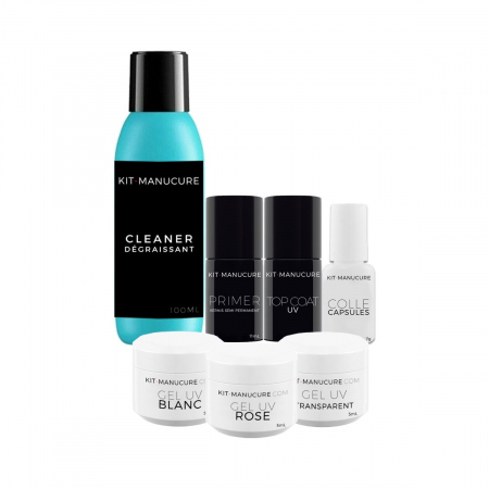 Kit Manucure de qualité, kit vernis semi permanent et kit ongles en gel UV